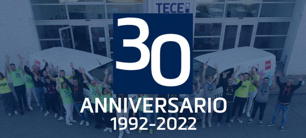 TECE festeggia 30 anni | TECE Italy